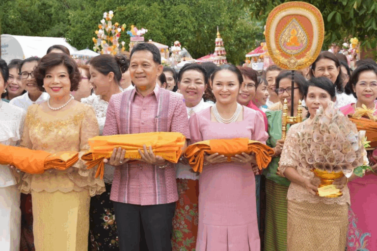 Kathina - Annual Buddhist Robe Presentation - Thailand Foundation