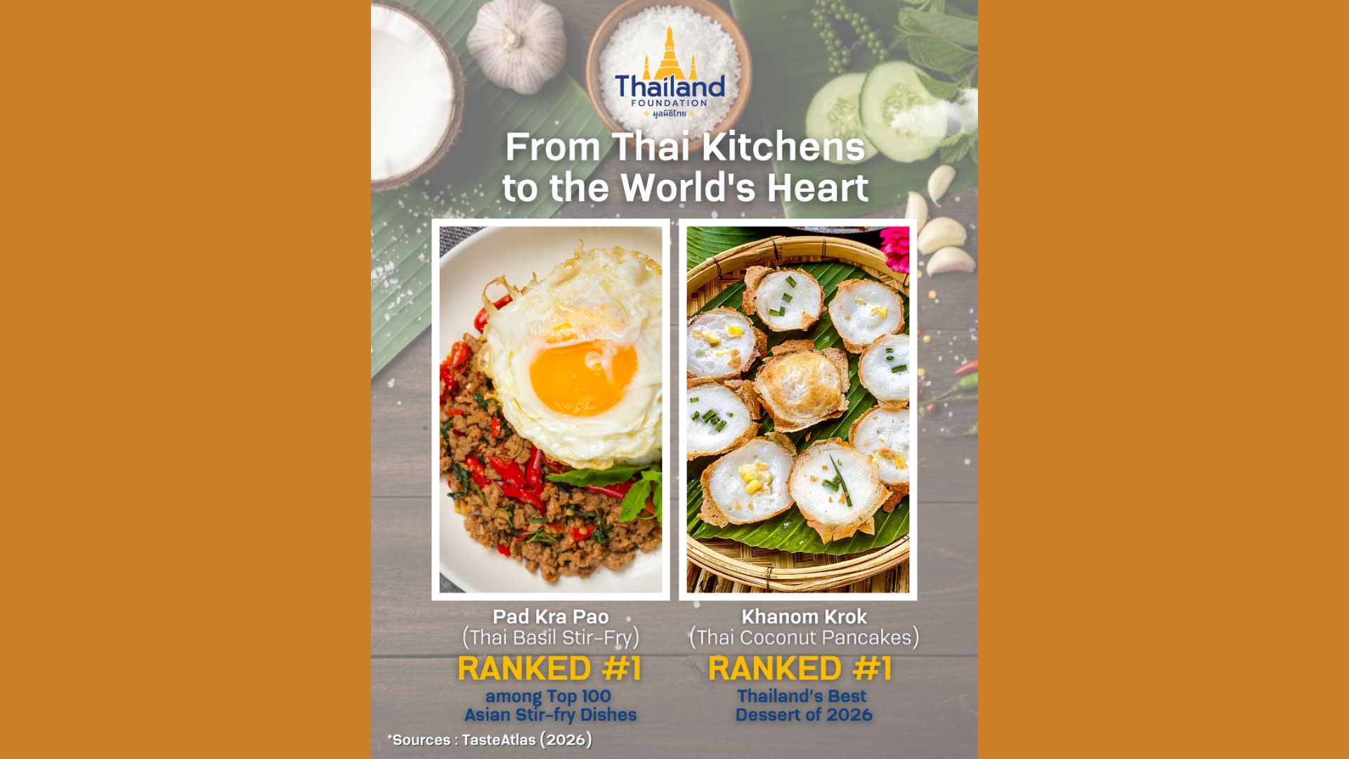 Thailand Foundation Celebrates Global Recognition of Pad Krapao (Thai ...